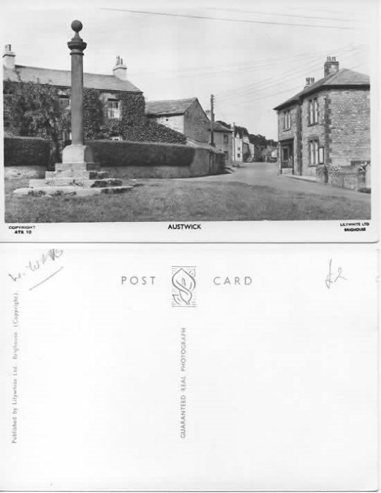 A Postcard of Austwick - Yorkshire Dales Community Archives