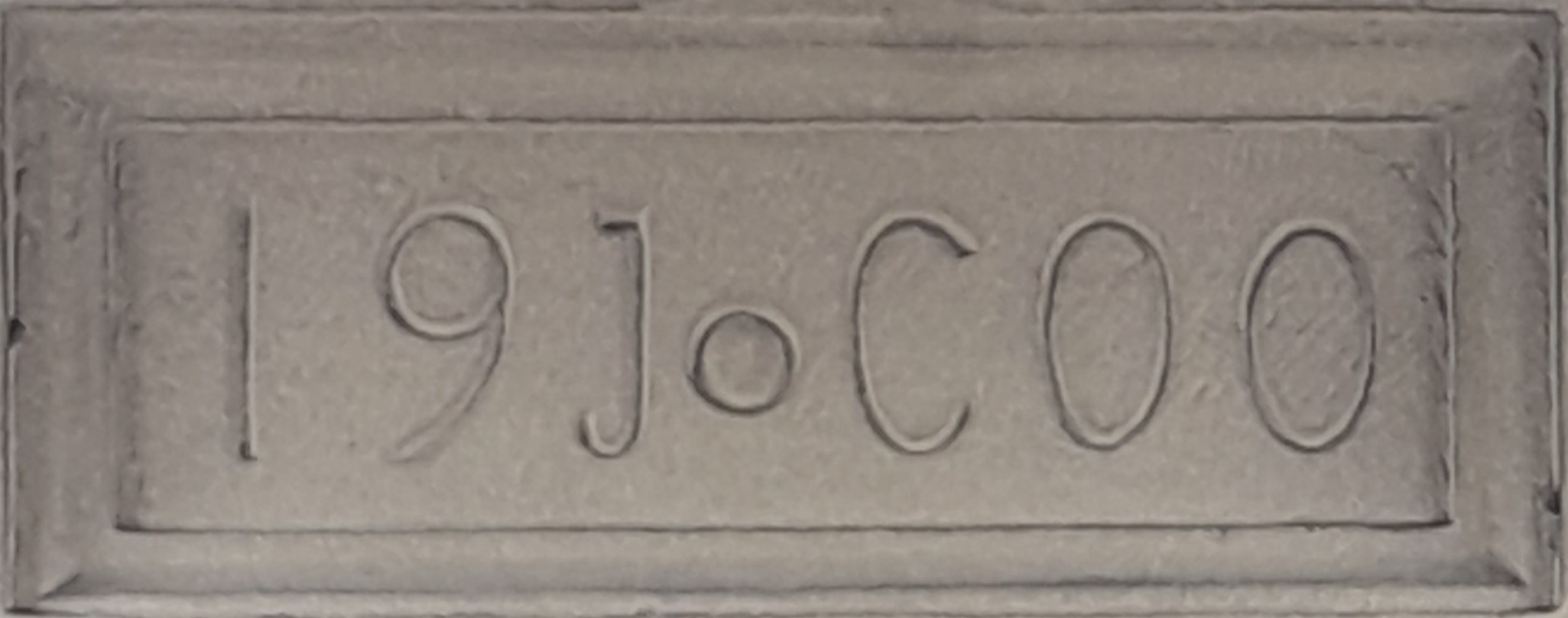 J Coates, datestone - Yorkshire Dales Community Archives